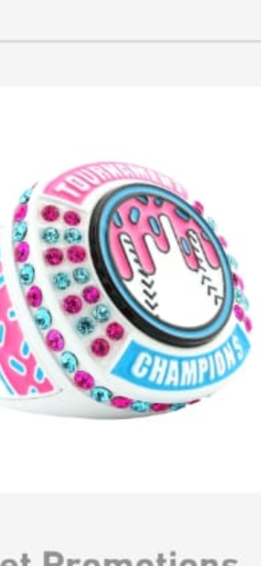 Grand Slam Sports Tournaments | Baseball | 82 CHALLENGE ICE DRIP RINGS ...